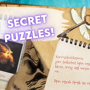 Wizard Escape Room Game. Wizard School Printable Puzzle Game. Family ...