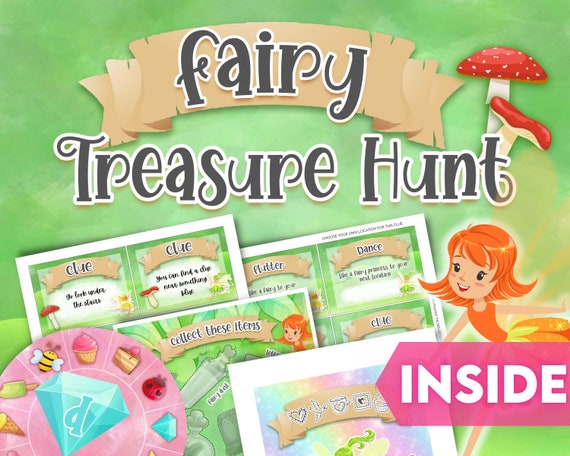 Birthday Escape Room Hunt. Fairy Treasure Hunt. Fairytale Birthday ...