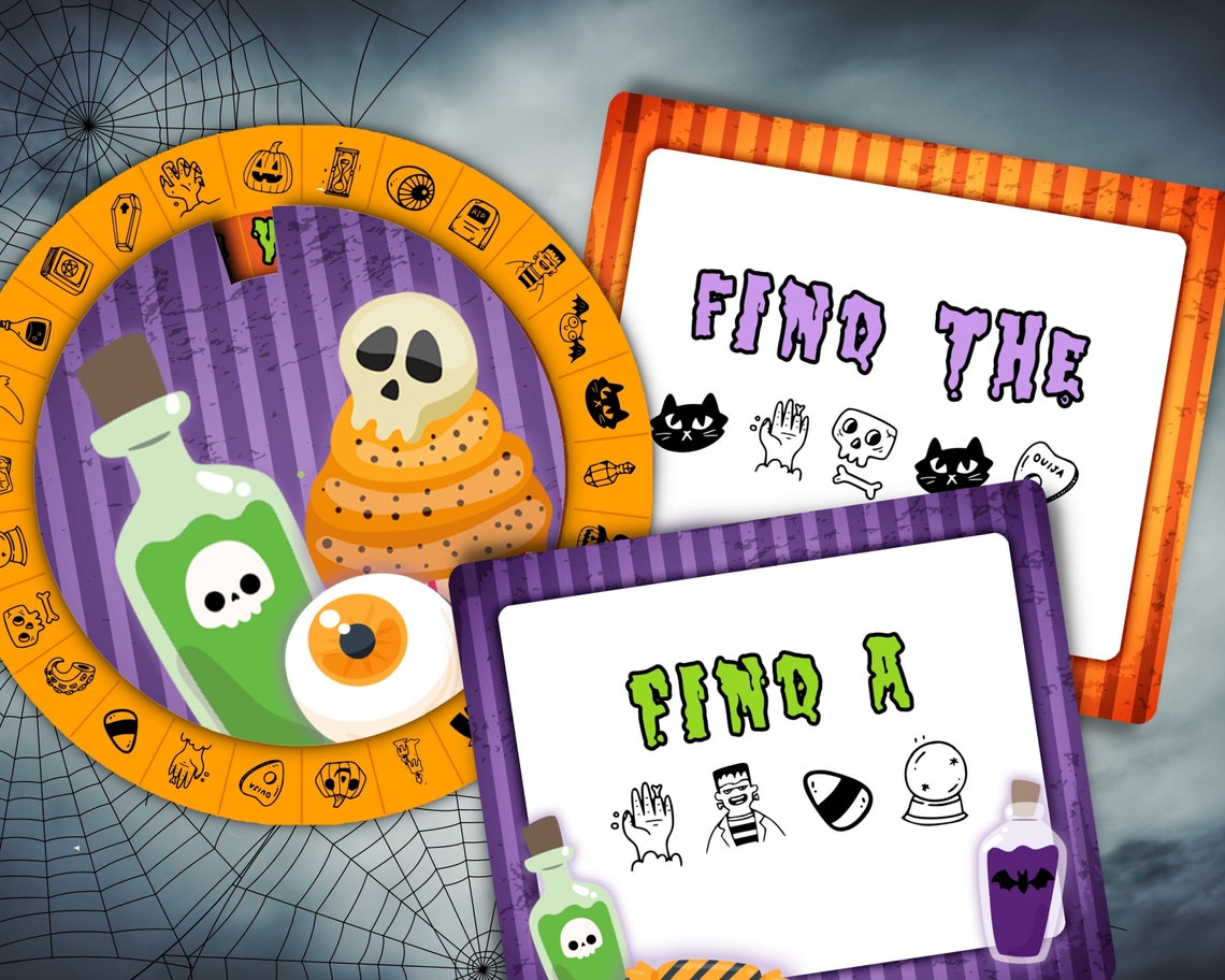 Halloween Treasure Hunt. Secret Code Halloween Activity. - Etsy Canada