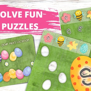 Easter Escape Hunt. Outside Easter Egg Hunt. Solve the Puzzles ...