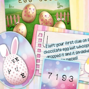 Escape Room Game for Kids. Easter Escape Game, Fun Printable Activity ...
