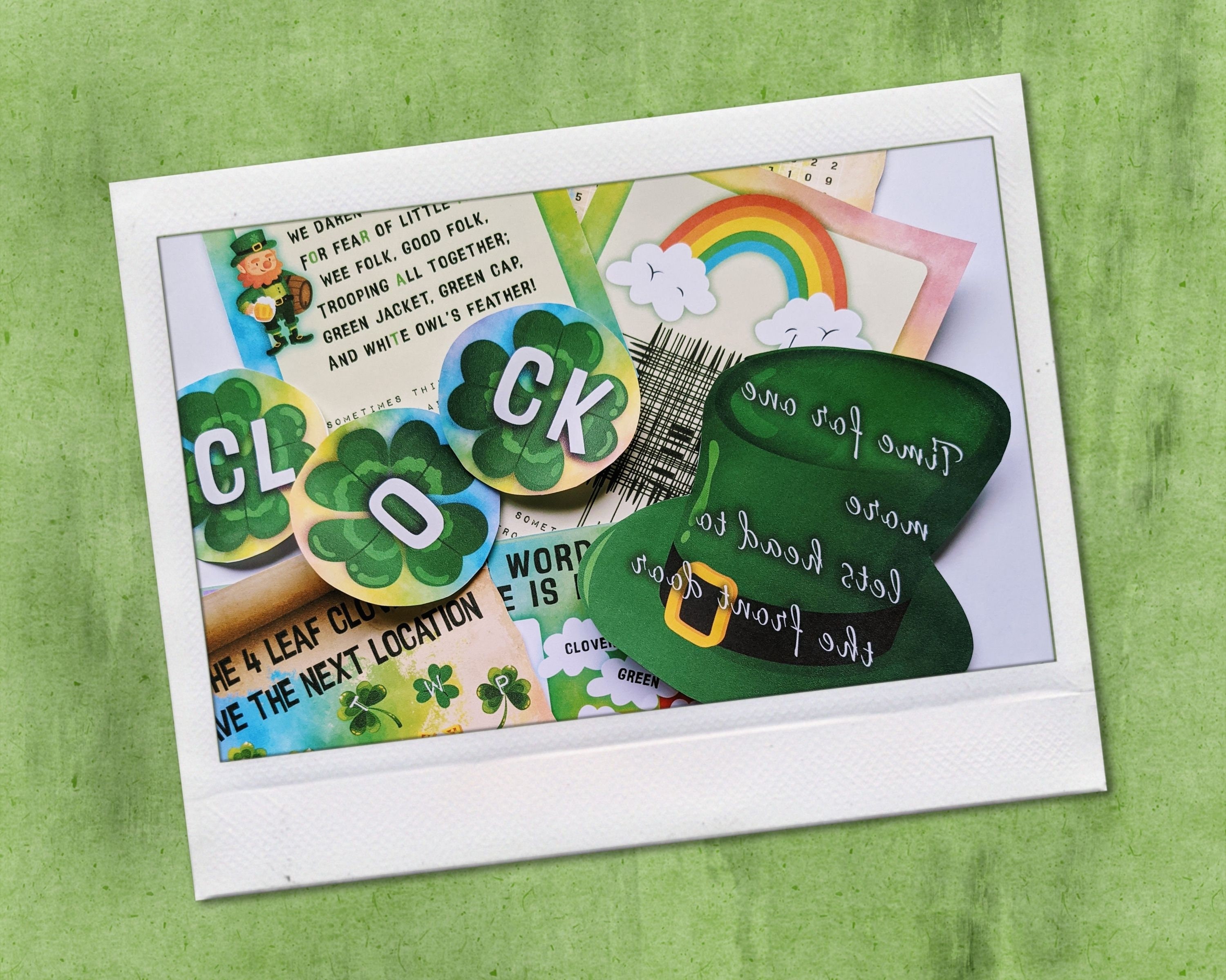 Leprechaun Treasure Hunt. St Patricks Day Scavenger Hunt Clues - Etsy UK