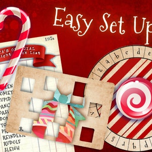 Christmas Escape Room Game for Kids DIY. Escape Room Kit Family Fun ...