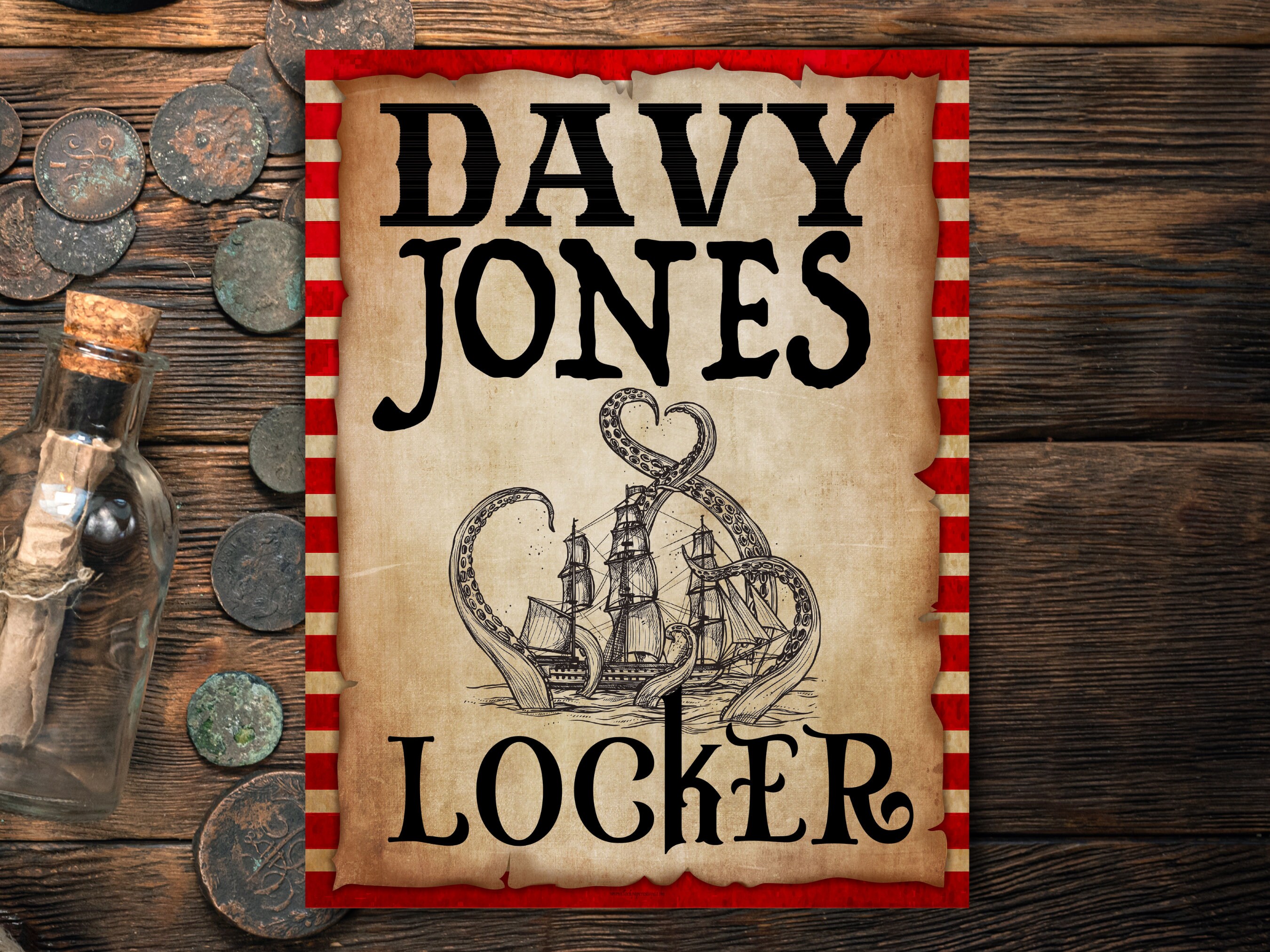 Pirate Decor Pirate Party Signs. Printable Pirate Posters to - Etsy UK