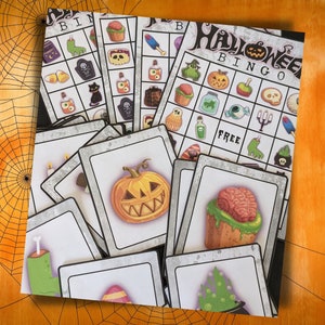 Halloween Bingo Game: Spooktacular Family Activity (digital Download ...