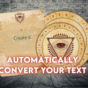 Escape Room Prop, Cypher Wheel Printable. Fun Secret Code Activity for ...