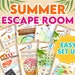 Wizard Escape Room Treasure Hunt. Escape Game Printable Puzzle Kit ...