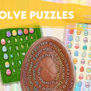 Escape Room Game for Kids. Easter Escape Game, Fun Printable Activity ...