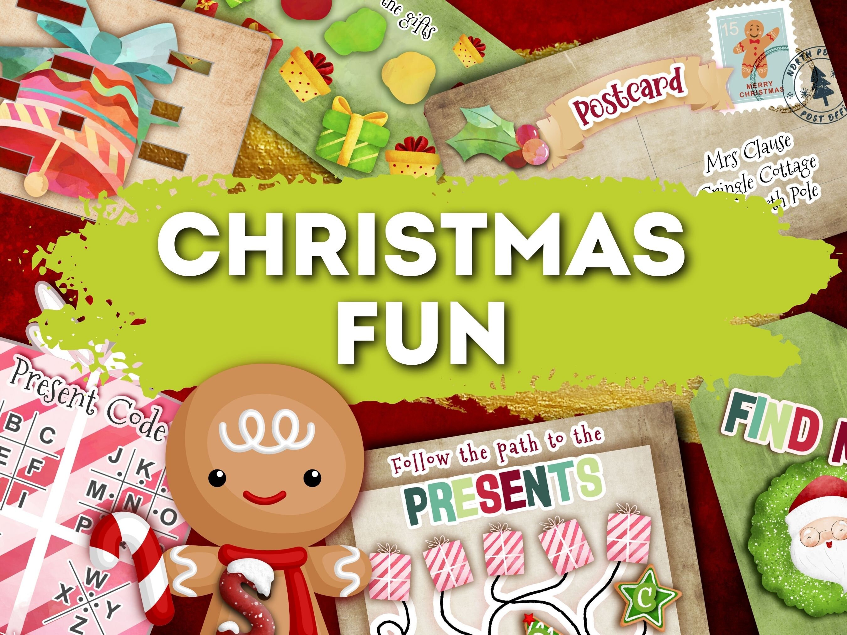 Christmas Escape Room Game. Kids Puzzle Game Includes Secret Codes ...