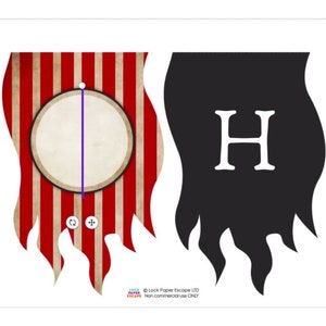 Pirate Decor, Pirate Party Banner. Printable Pirate Banner to Print at ...