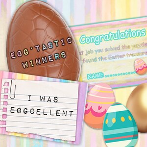 Escape Room Game for Kids. Easter Escape Game, Fun Printable Activity ...