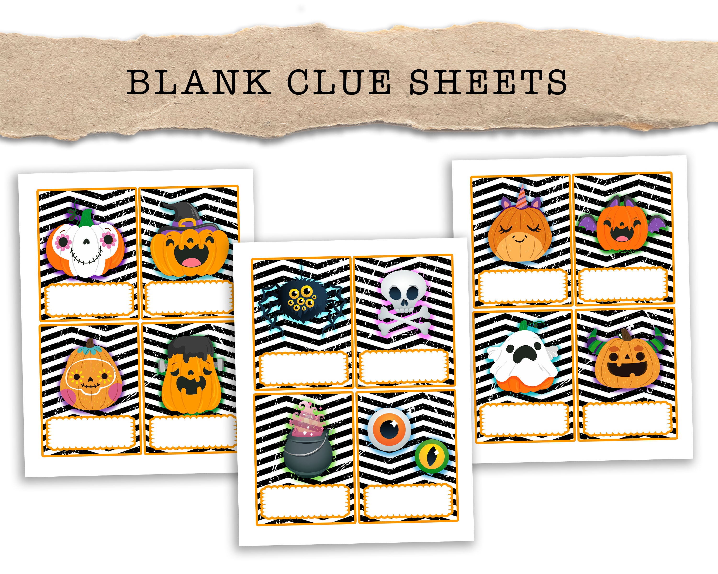 Halloween Treasure Hunt Kit. Easy Kids Treasure Hunt Great - Etsy