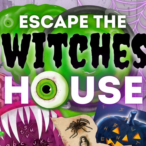 Halloween Escape Room for Kids. Printable Halloween Party - Etsy