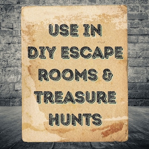 At Home Escape Room Morse Code Prop Kit. Create Your Own | Etsy