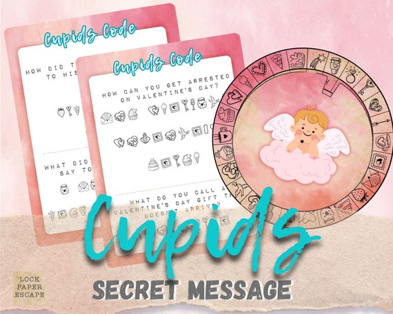 Valentine's day secret message. Boredom buster code breaking Fun ...