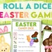 Easter Candy Dice Game. Fun Party Printable! Group Party Candy Game for ...