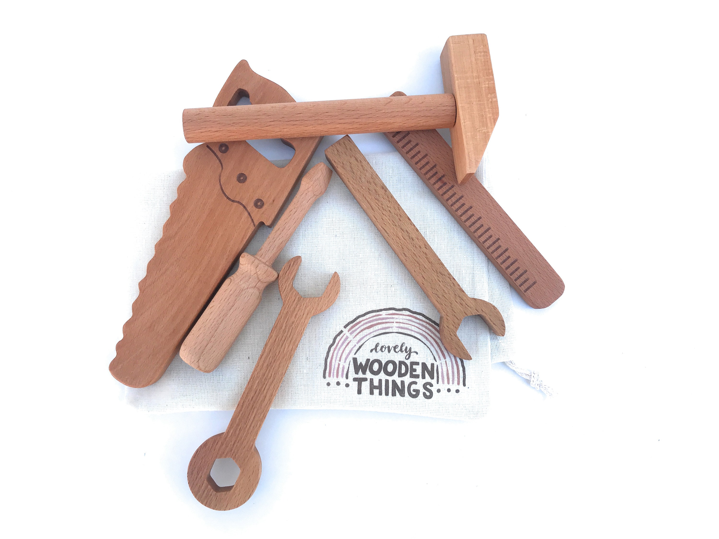 Wooden tool set Children's tools Toddler tool kit wood | Etsy