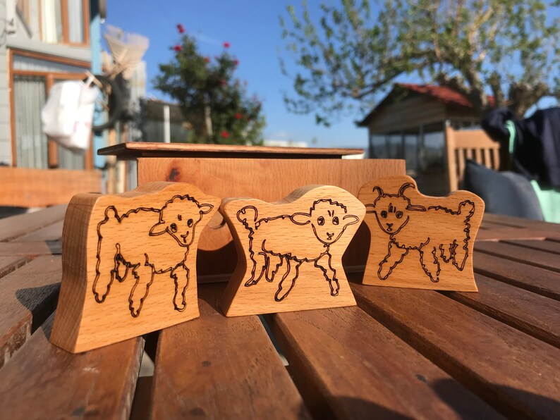 Little Prince Wooden Box With Lambs Enchanting Little Prince - Etsy