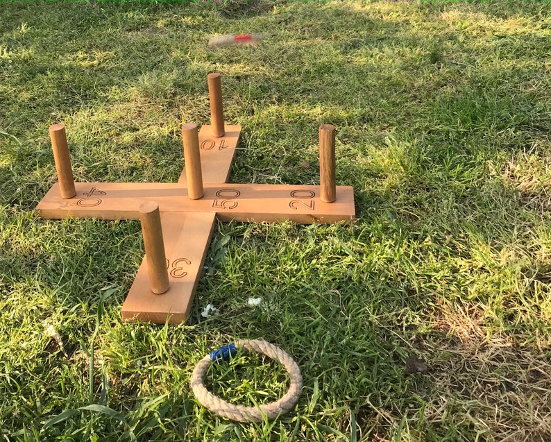 Ring Toss Game Lawn Game Backyard Game Outdoor Game - Etsy
