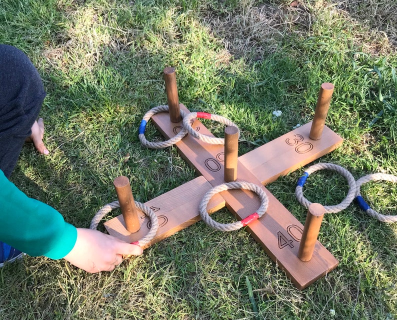 Ring Toss Game Lawn Game Backyard Game Outdoor Game - Etsy