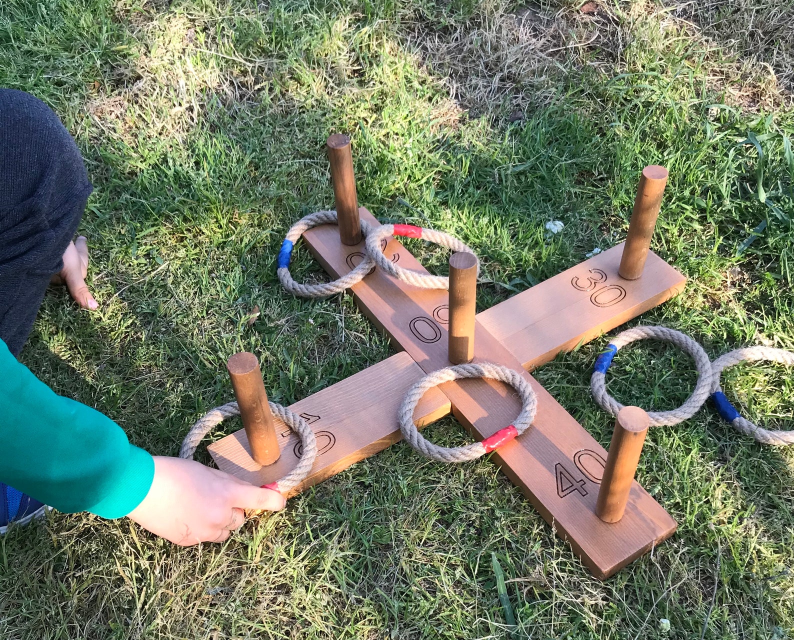 6 Rope Ring Toss Throwing Rings Throwing Game Rings Rings Etsy