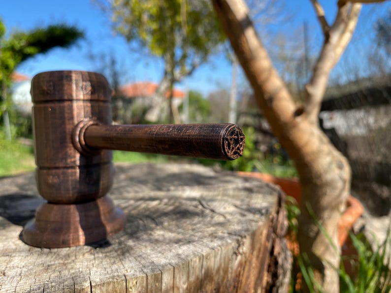 Satanic Judge Gavel – 3D Printed Devil Hammer for MUN, Desk Decor ...