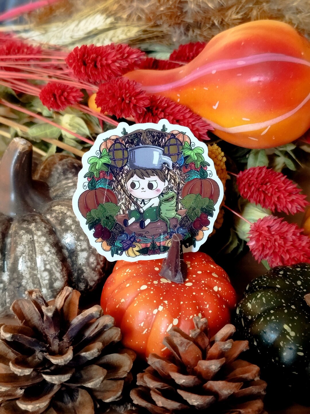 Mirror Sticker Greg / Over the Garden Wall / Sticker the Strange Forest ...