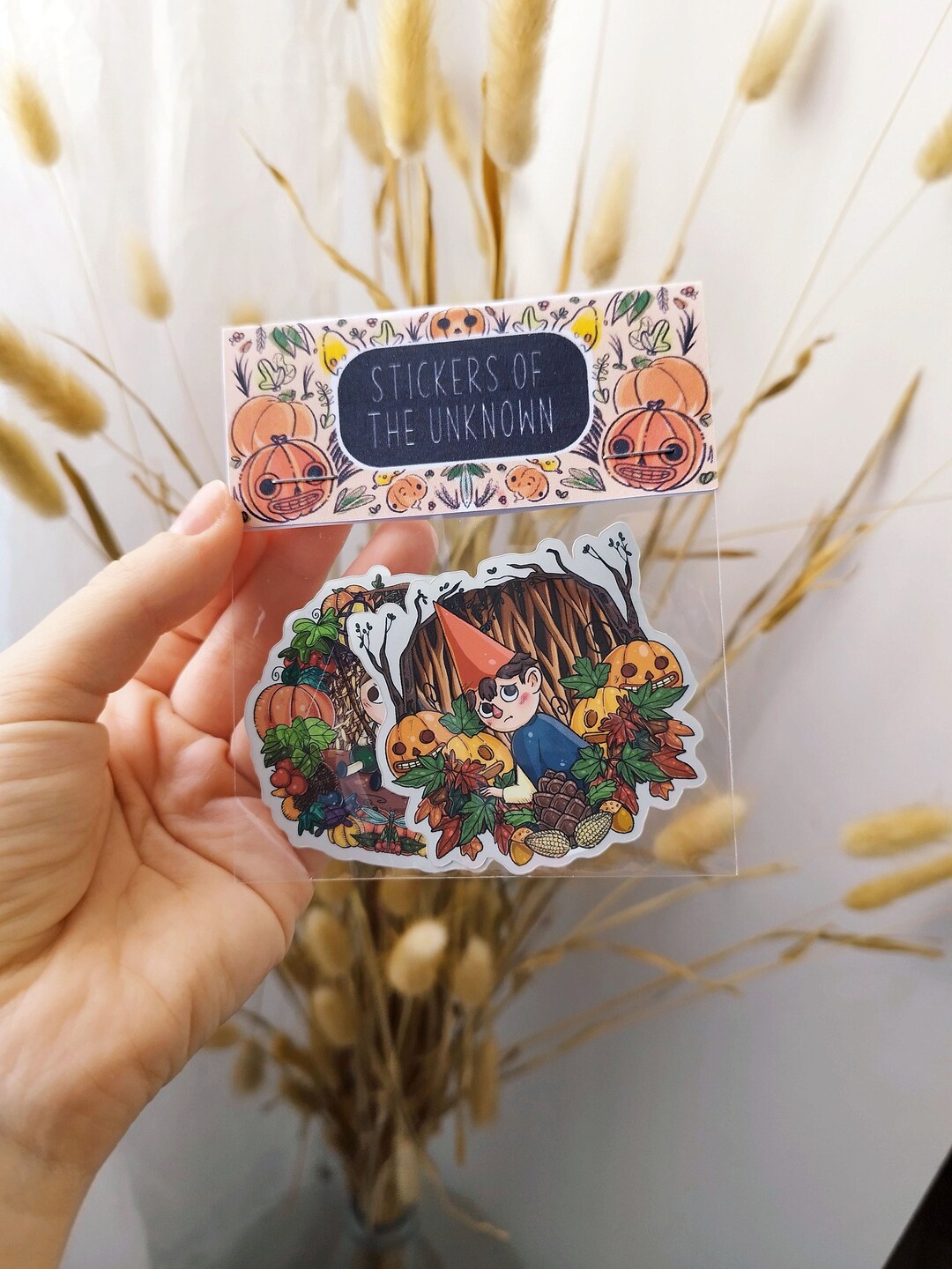 Matte Mirror Sticker Greg and Wirt / the Strange Forest Stickers / Over ...