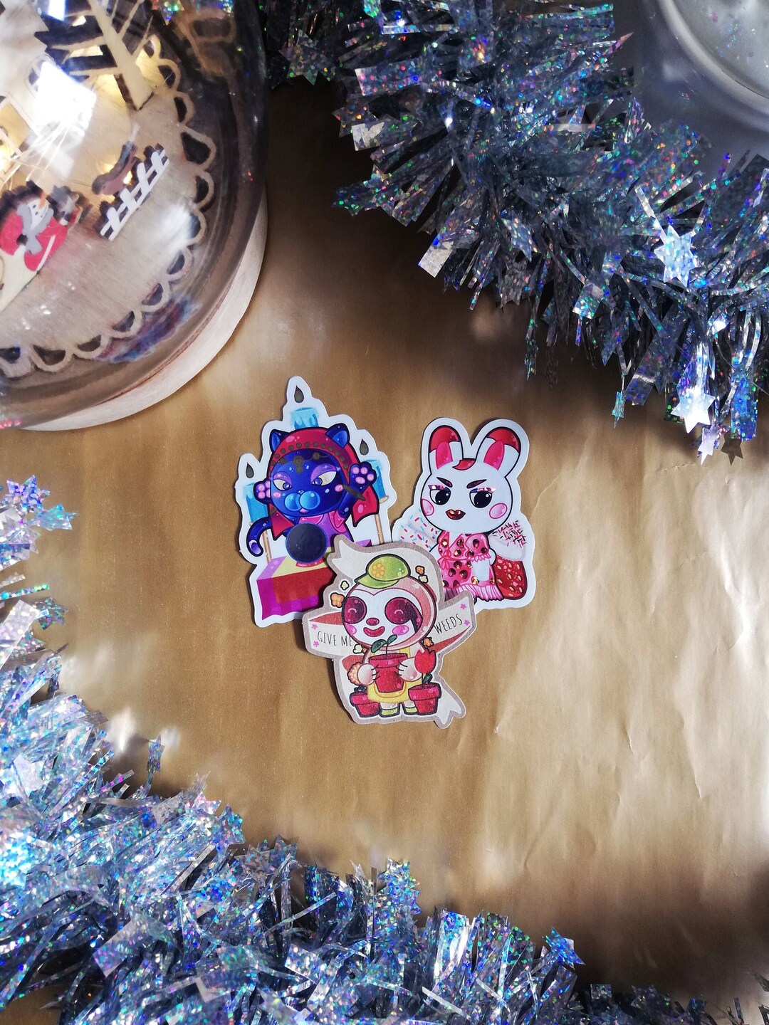 Animal Crossing Racine / Tiphaine / Astrid Stickers Pack - Etsy