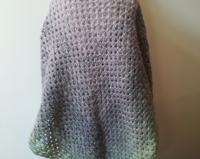Crochet Mohair Wool Shawl for Woman - Etsy