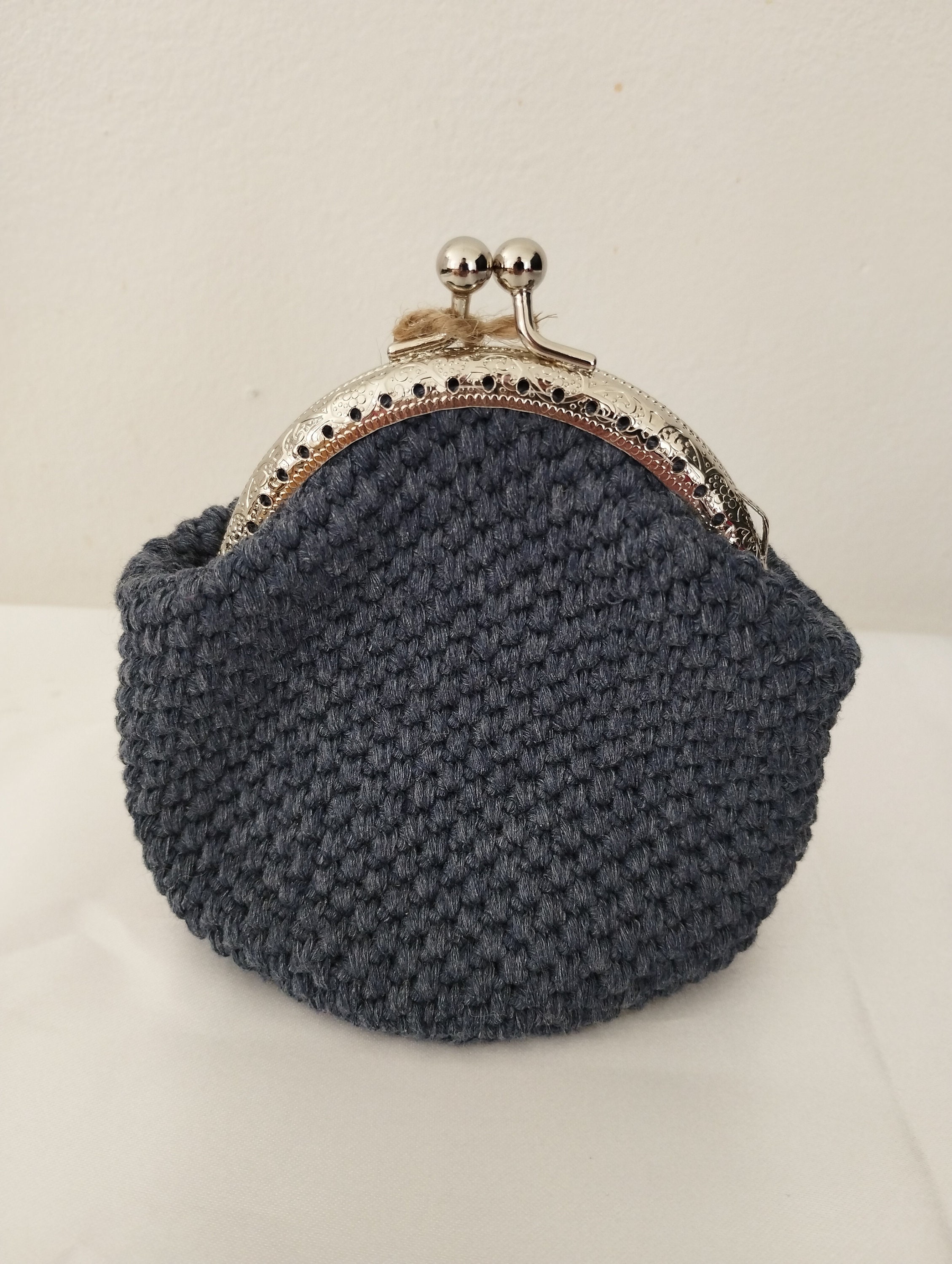 Woman Wallet With Metal Clasp - Etsy