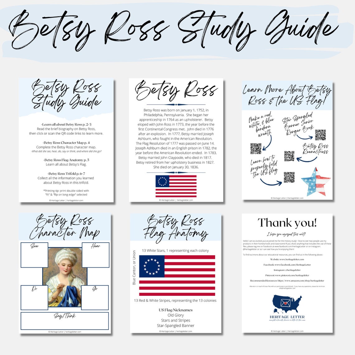 Betsy Ross Study Unit, American Flag, American History, US Flag, US ...