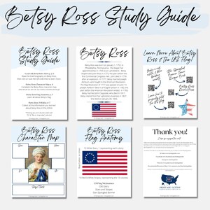 Betsy Ross Study Unit, American Flag, American History, US Flag, US ...