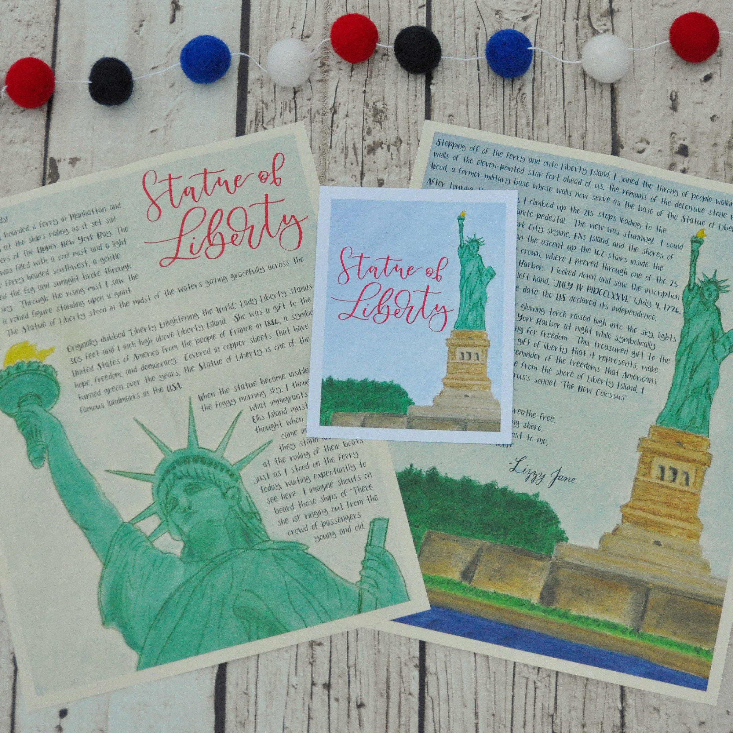 Statue of Liberty Unit Study, Statue of Liberty, Learning Activity ...