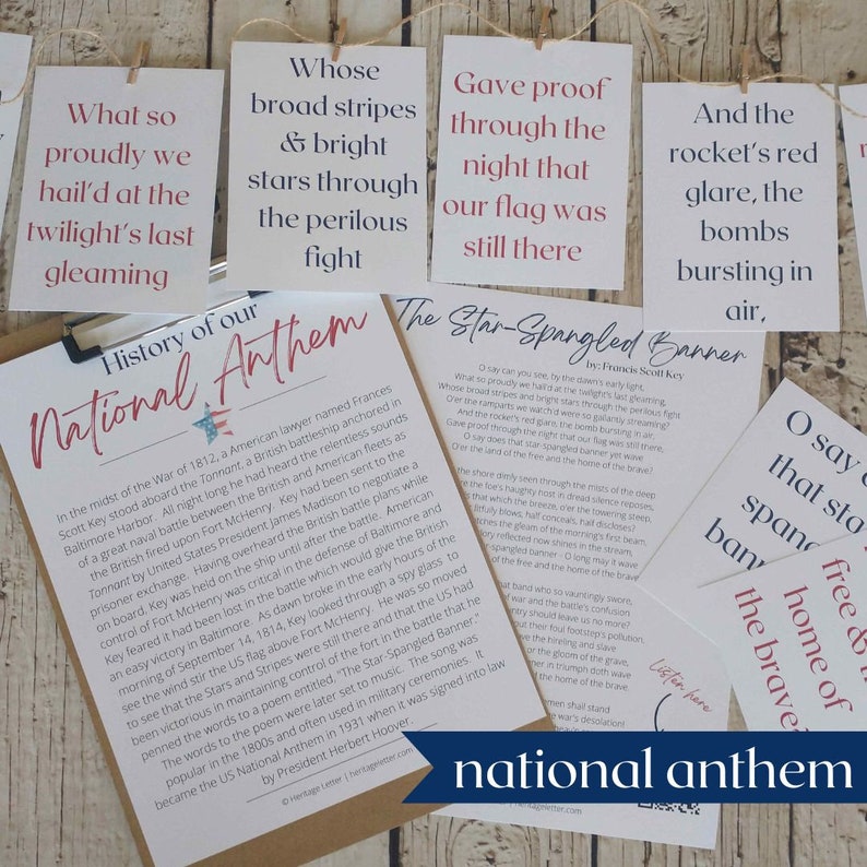 American Flag Unit Study US Flag Activity 4th of July Unit Study ...