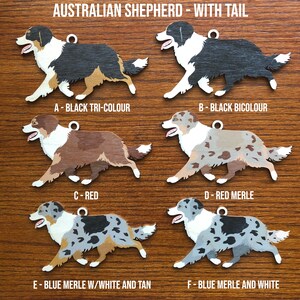 Aussie Ornament Running Australian Shepherd Dog Ornament - Etsy Canada