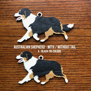 Aussie Ornament Running Australian Shepherd Dog Ornament - Etsy