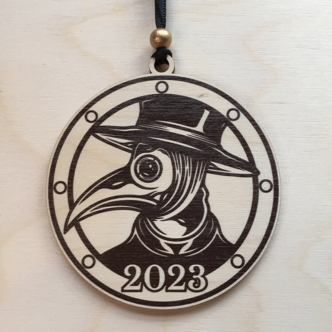 Plague Doctor - Christmas Ornament - Pandemic Ornament - Etsy
