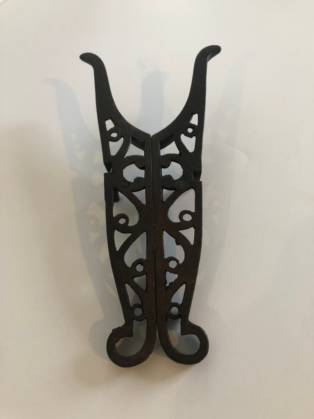 Antique FOLDING BOOT JACK, Cast Iron, Unusual Design, Collectible - Etsy