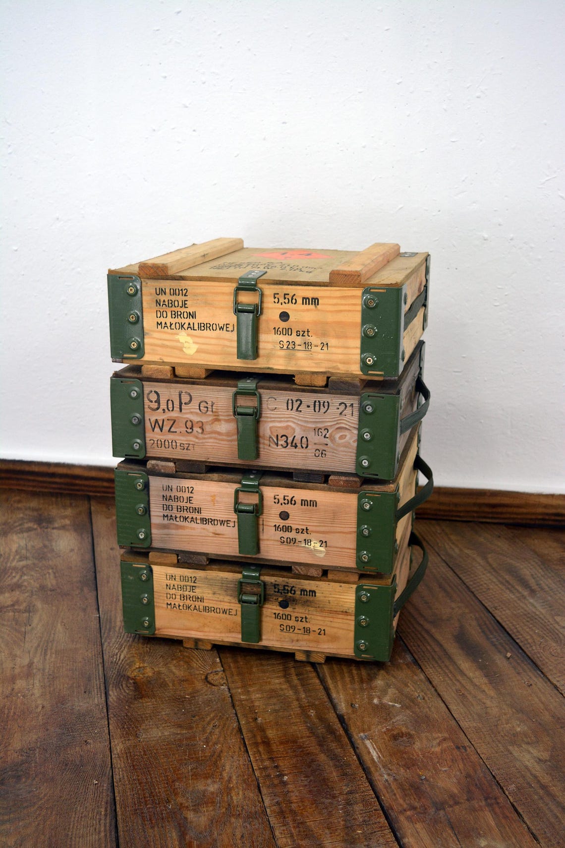 4 Industrial Store Boxes - Etsy