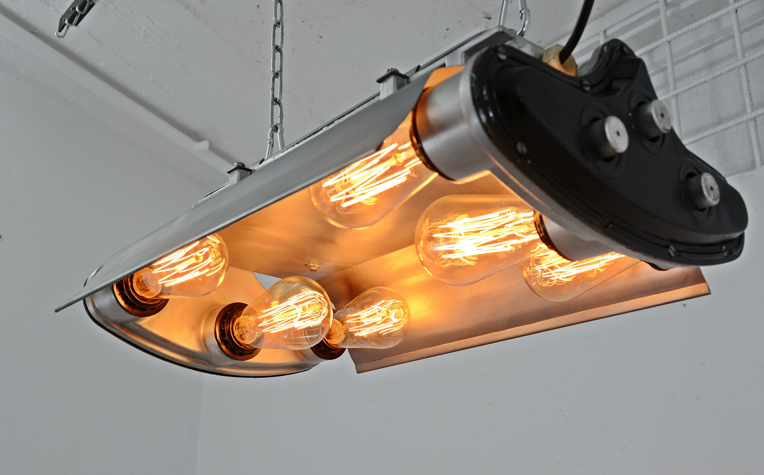 Industrial Hanging Lamp - Etsy