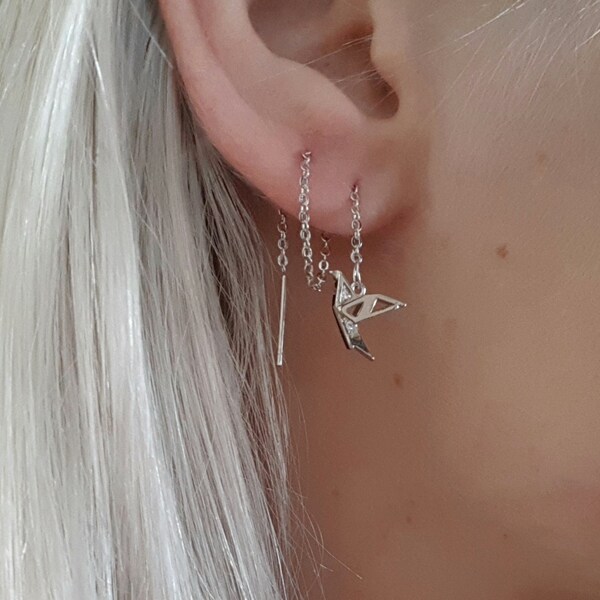 Threader Earring - Etsy