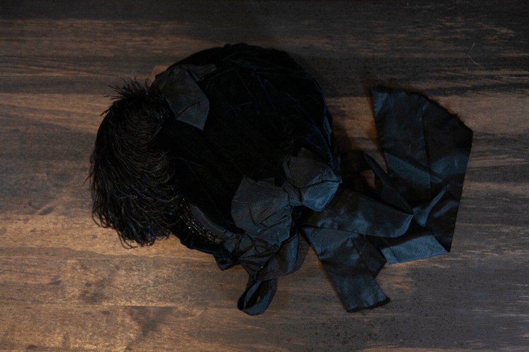 Victorian Mourning Hat - Etsy