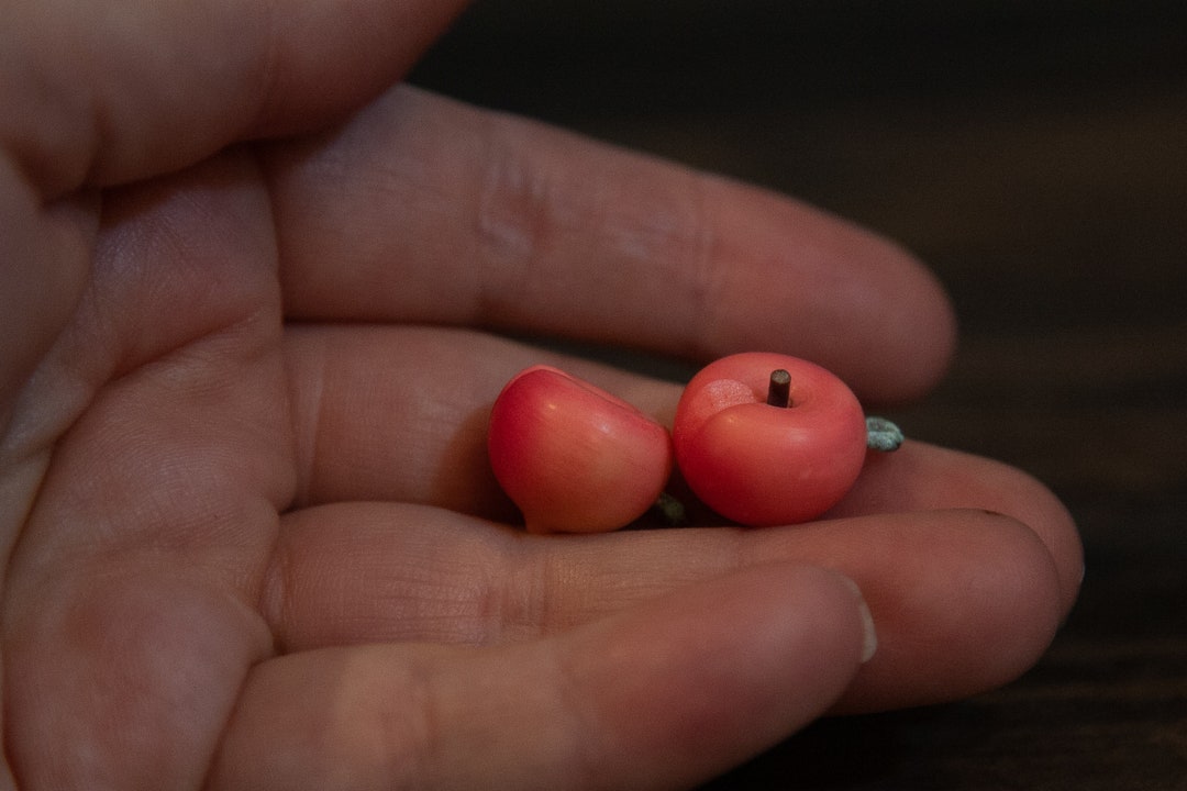Cute Antique Realistic Peach Buttons - Etsy