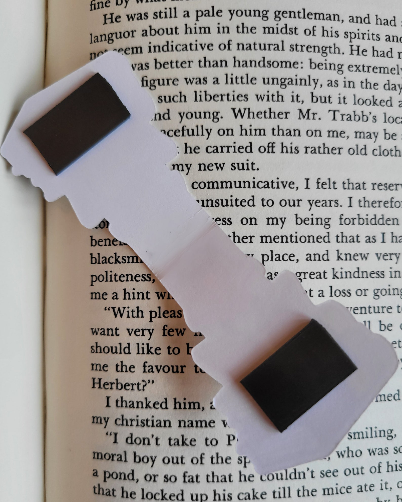 Magnetic Bookmark Set: Fun Book Lover Phrases - Etsy