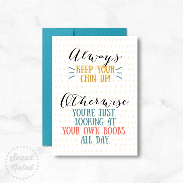 Cheer up Card - Etsy