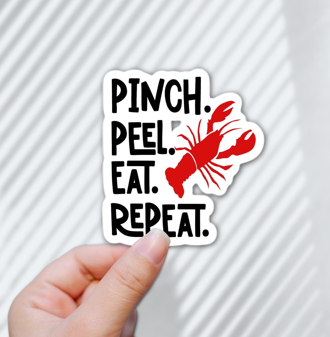 Louisiana Crawfish Sticker / Water Bottle Decal / Louisiana Sticker ...