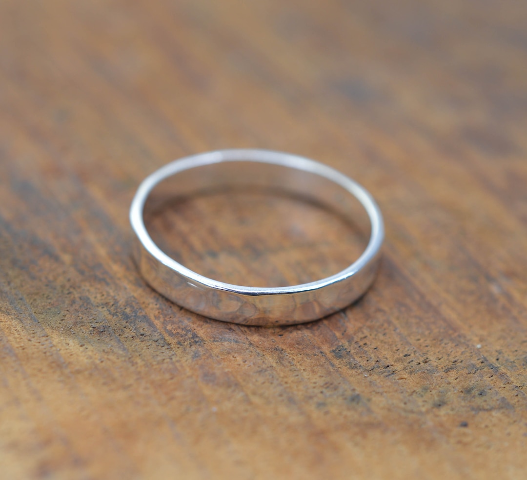 Plain 925 Sterling Silver Ring, Gifts Birthday, Wedding Ring Plain ...