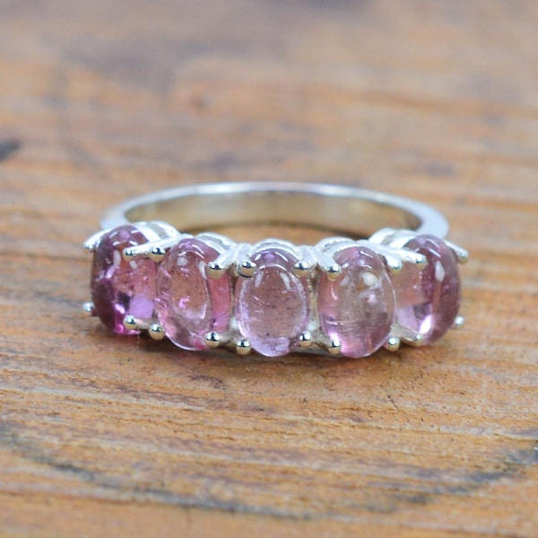 Pink Stone Ring - Etsy
