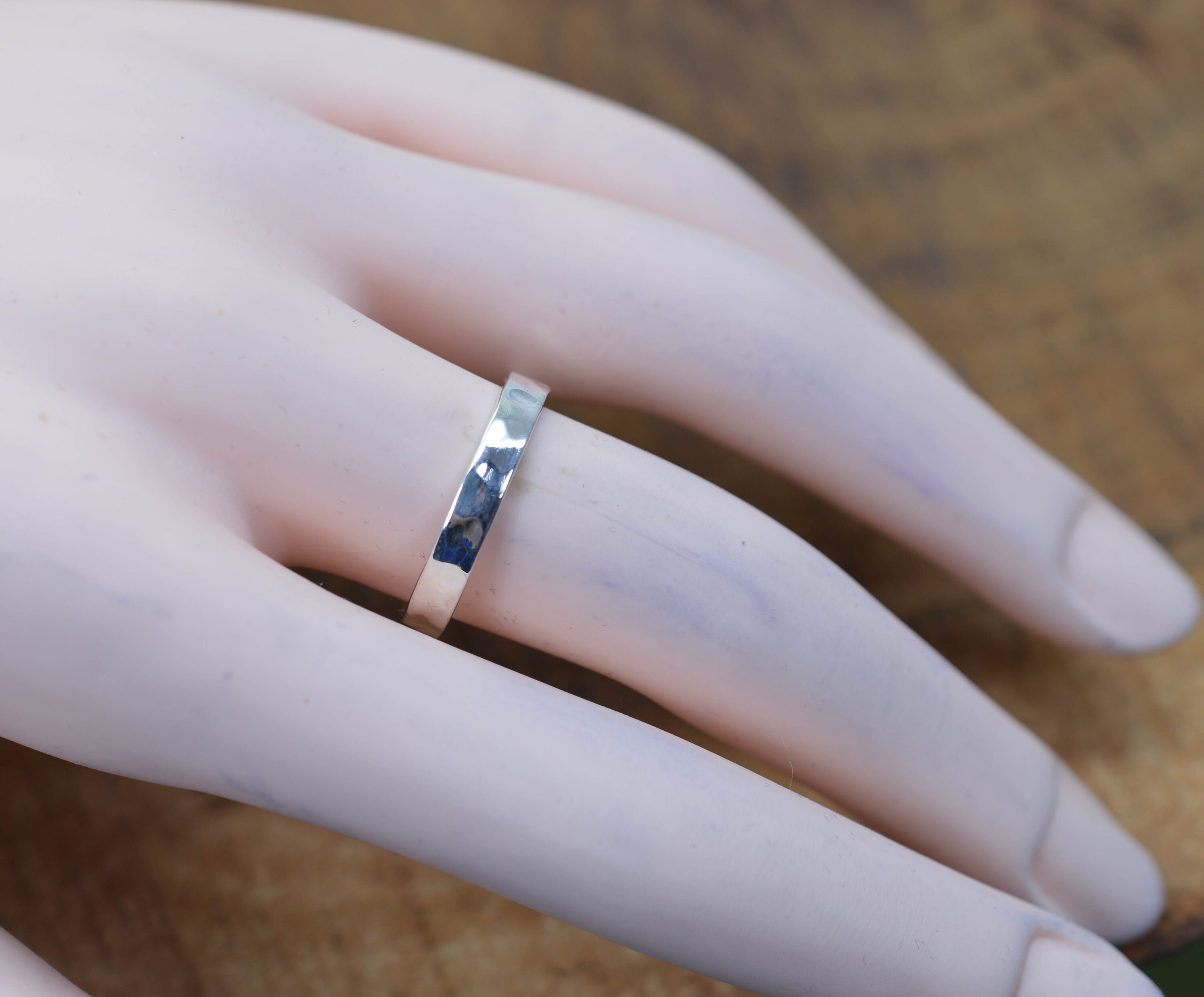 Plain 925 Sterling Silver Ring Gifts Birthday Wedding Ring - Etsy